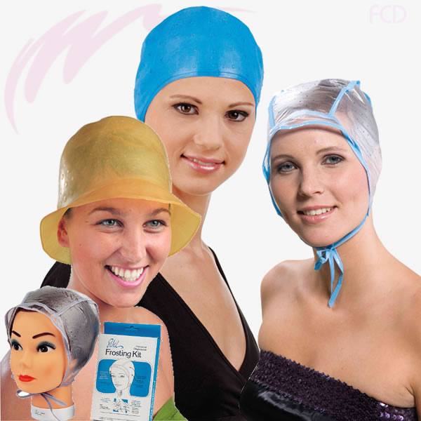 Bonnets Mèches, pour salons de coiffure